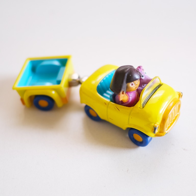 Dora the Explorer Take Along Magnetic Die-cast Tico's Car With Trailer ...