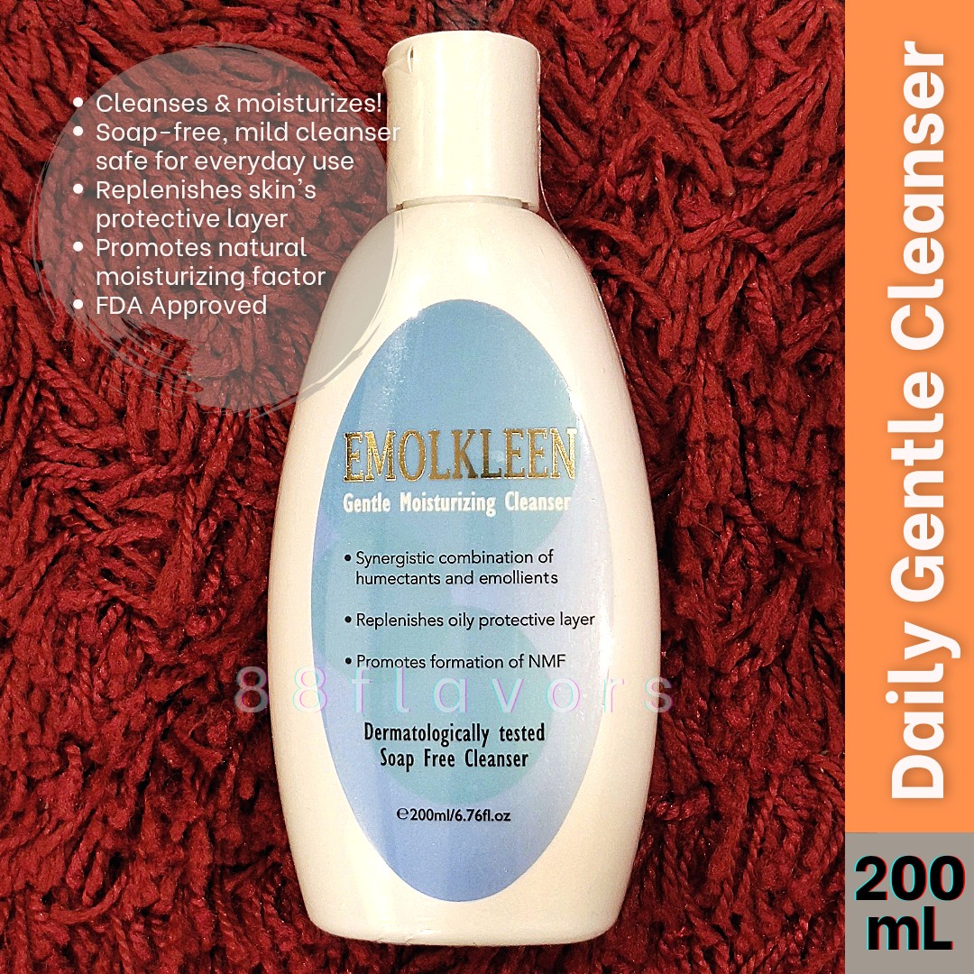 EmolKleen Gentle Moisturizing Cleanser - Soap-free 200mL, Beauty ...
