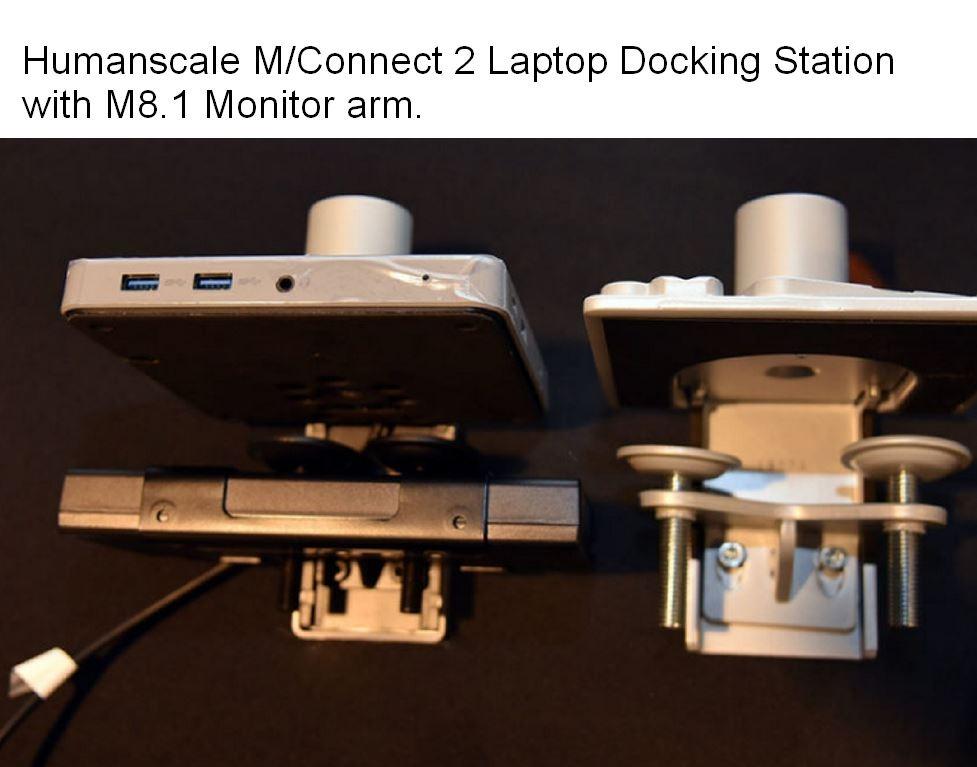 Monitor arm Humanscale M/Connect 2 Laptop Docking Station with Monitor ...