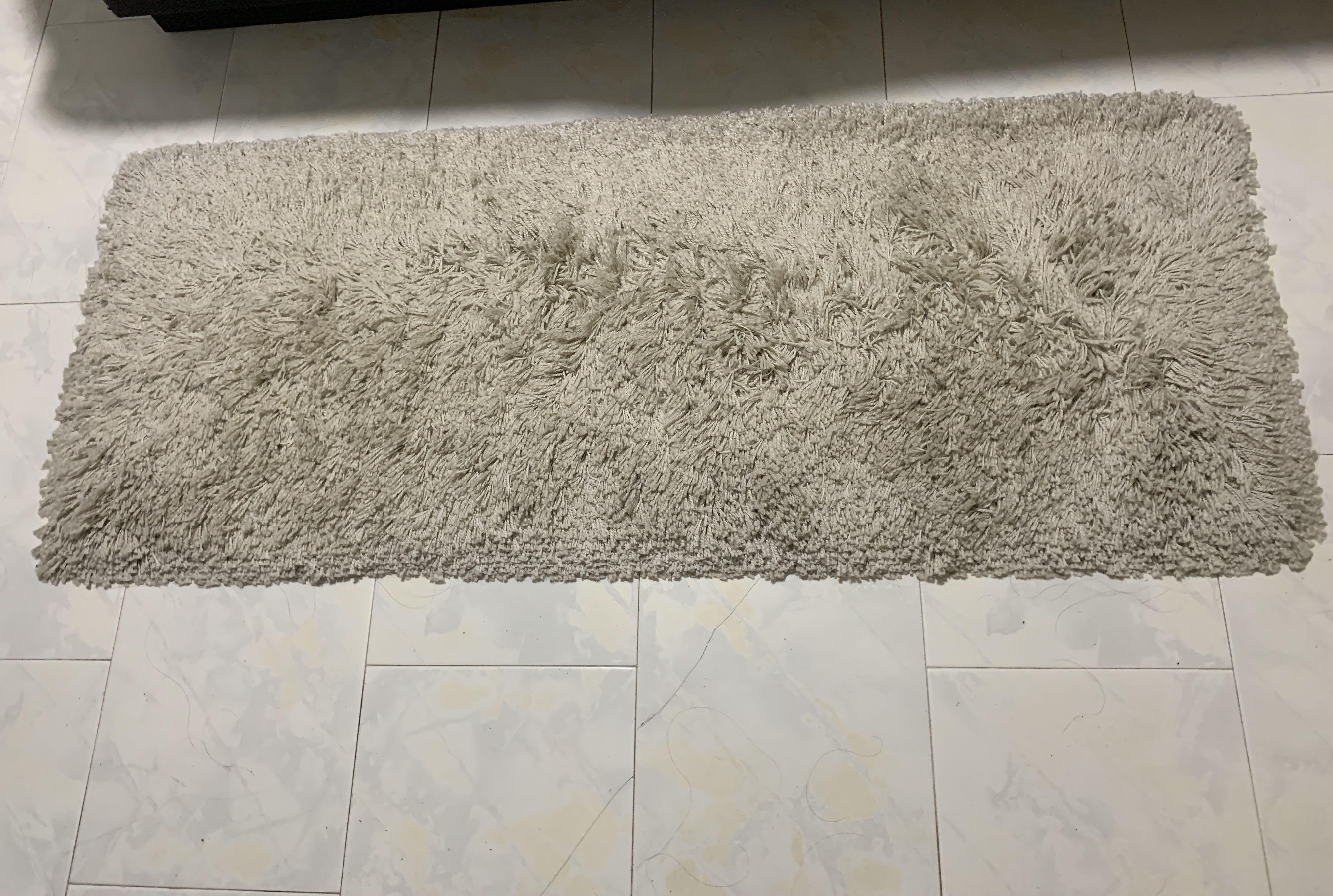 IKEA GASER High Pile Beige Carpet/Rug, Furniture & Home Living, Home ...