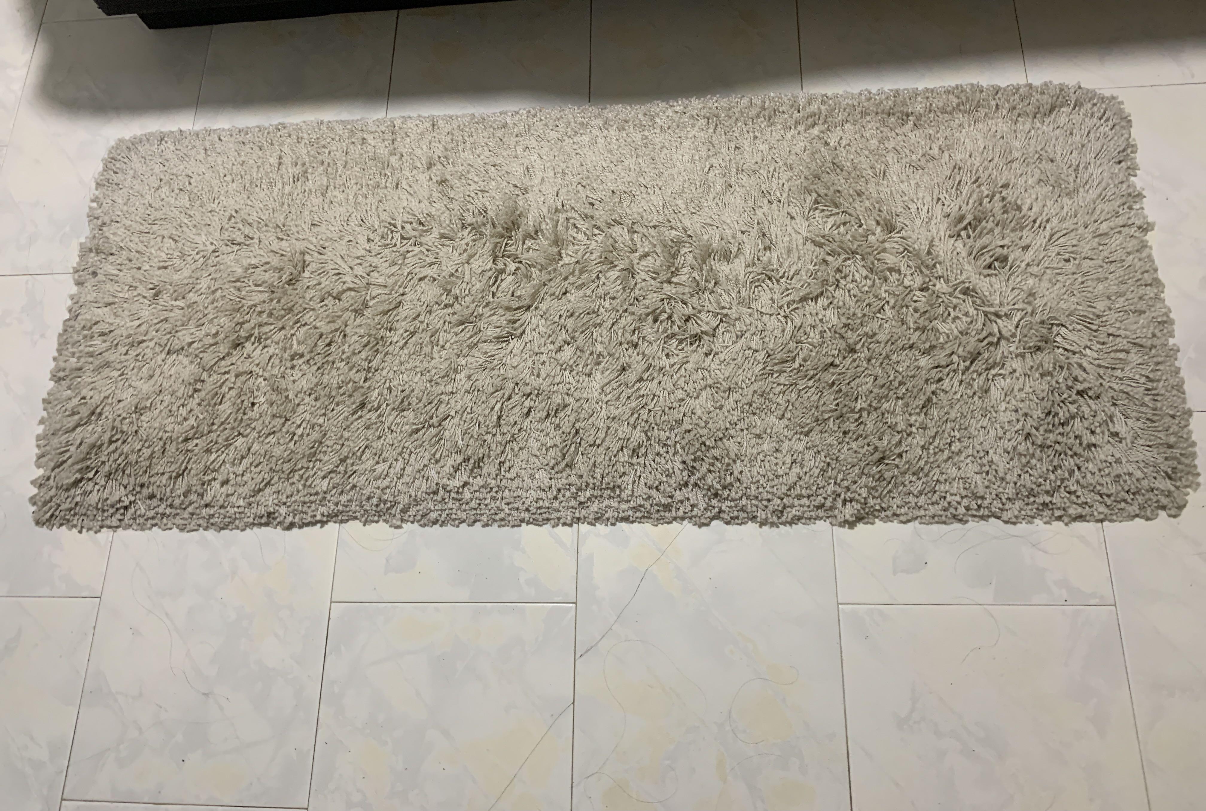 IKEA GASER High Pile Beige Carpet/Rug, Furniture & Home Living, Home ...