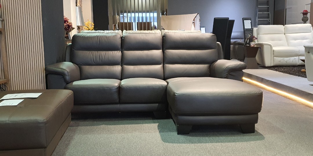 LORENZO OFFICIAL - 3 seater L-Shaped Sofa (Display Set), Furniture ...