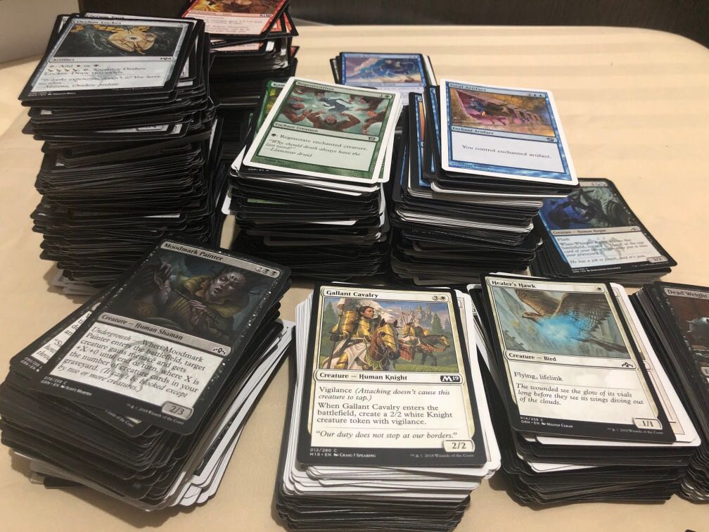 Magic the gathering bulk cards, Hobbies & Toys, Toys & Games on Carousell