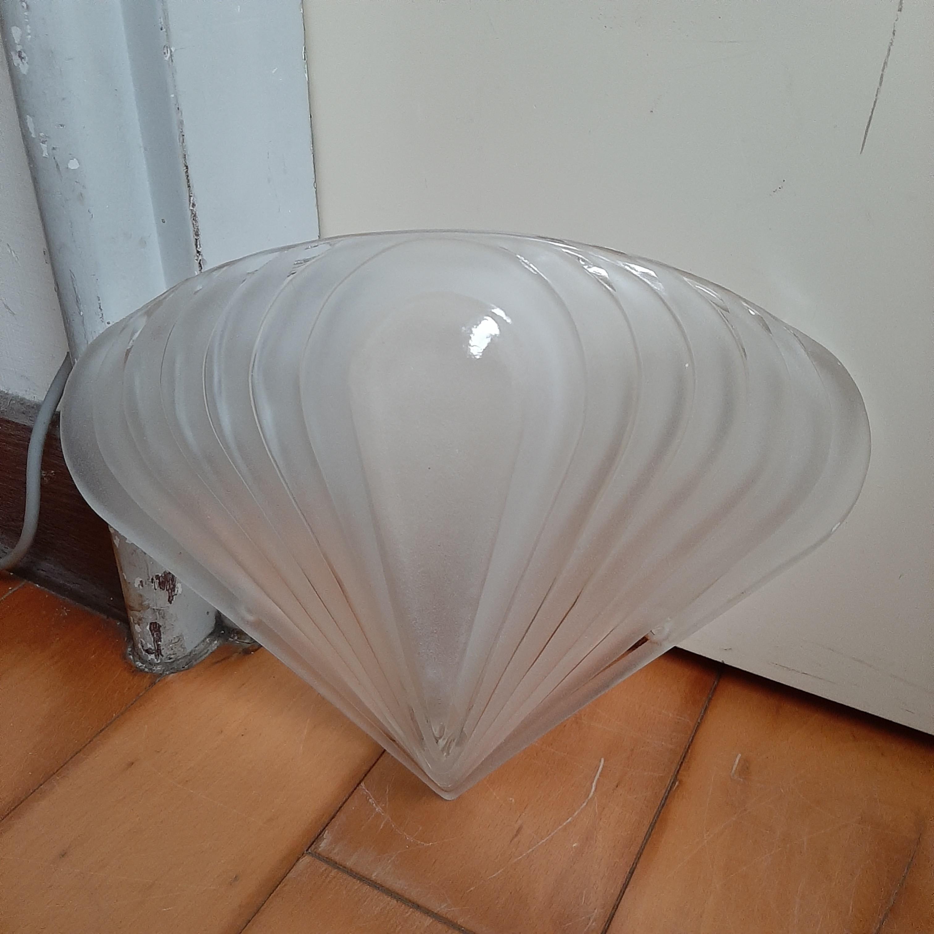 【MarsC】早期老透明玻璃壁燈燈罩, 書籍、休閒與玩具, 收藏、紀念品, 其他古董在旋轉拍賣