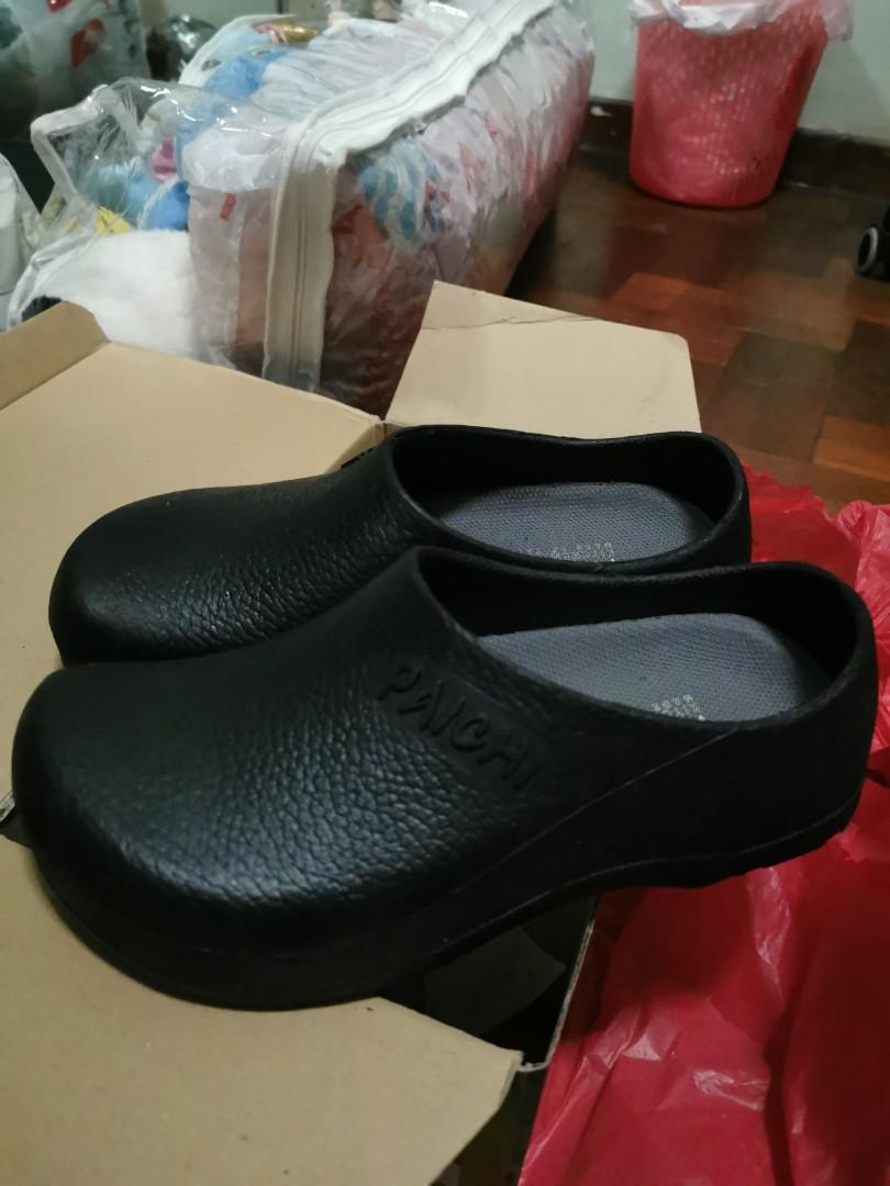 Men safety steel shoes and rubber kitchen shoes, Men's Fashion ...