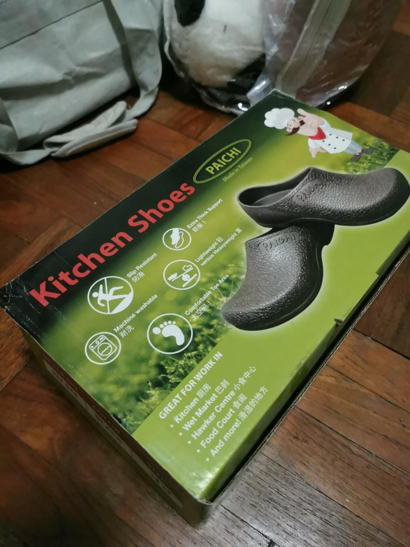 Men safety steel shoes and rubber kitchen shoes, Men's Fashion ...