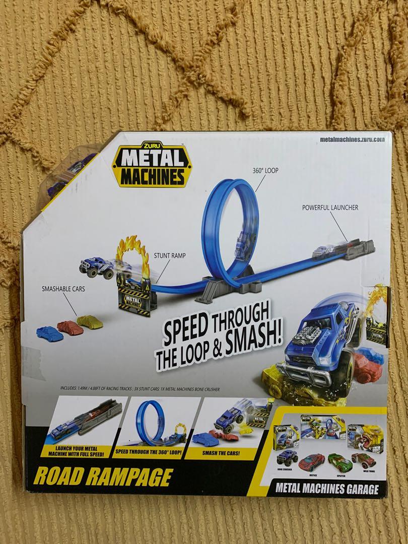 Metal machines road rampage track set car loop, Hobbies & Toys, Toys ...