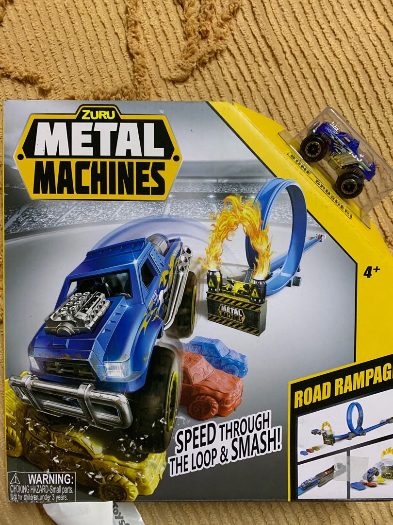 Metal machines road rampage track set car loop, Hobbies & Toys, Toys ...
