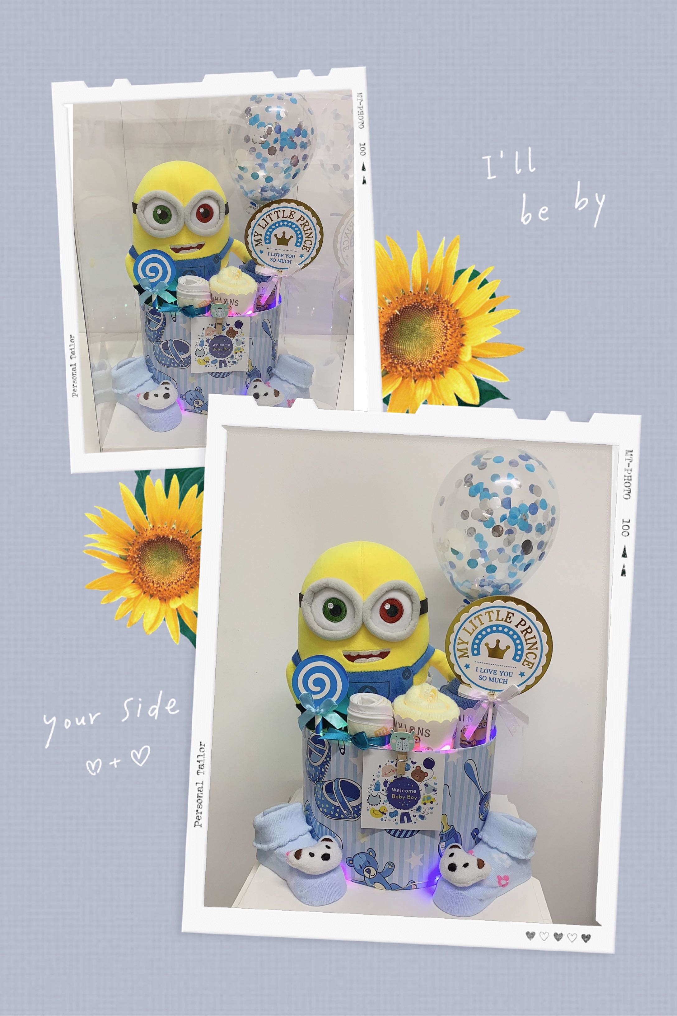 Minions Baby Diapers Cake, Babies & Kids, Babies & Kids Fashion on ...