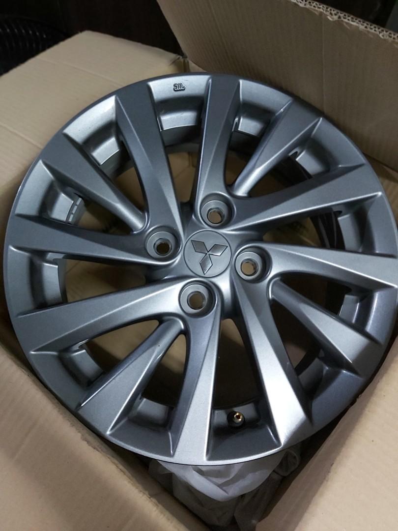Mirage g4 mags, Car Parts & Accessories, Mags and Tires on Carousell