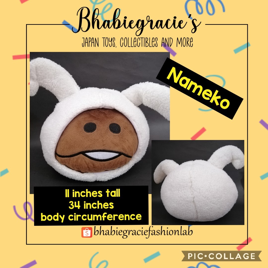 Nameko Mushroom Stuffed Toy from Japan, Hobbies & Toys, Toys & Games on ...