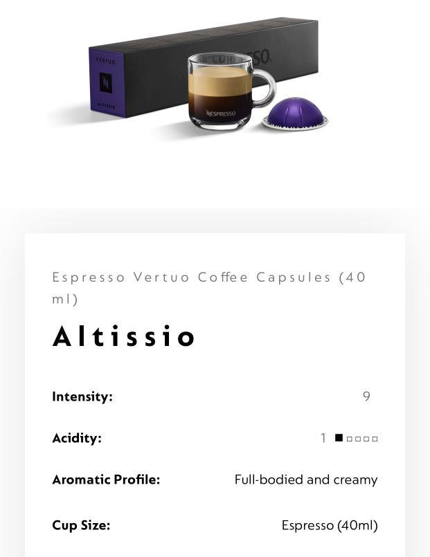 Nespresso Vertuo Capsules, Food & Drinks, Beverages on Carousell