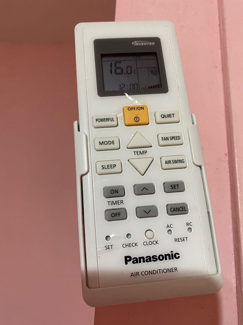Panasonic Inverter Single Split Aircon R410A, TV & Home Appliances, Air ...