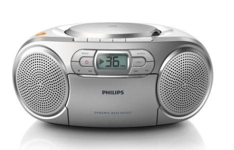 Philips CD Sound Machine / CD Cassette with Dynamic Bass Boost AZ127 ...