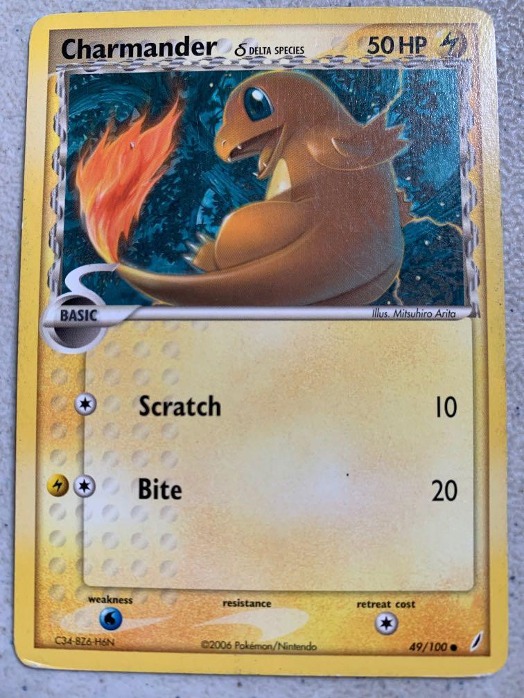 Pokemon Cards: Charmeleon & Charmander Delta Species, Hobbies & Toys ...