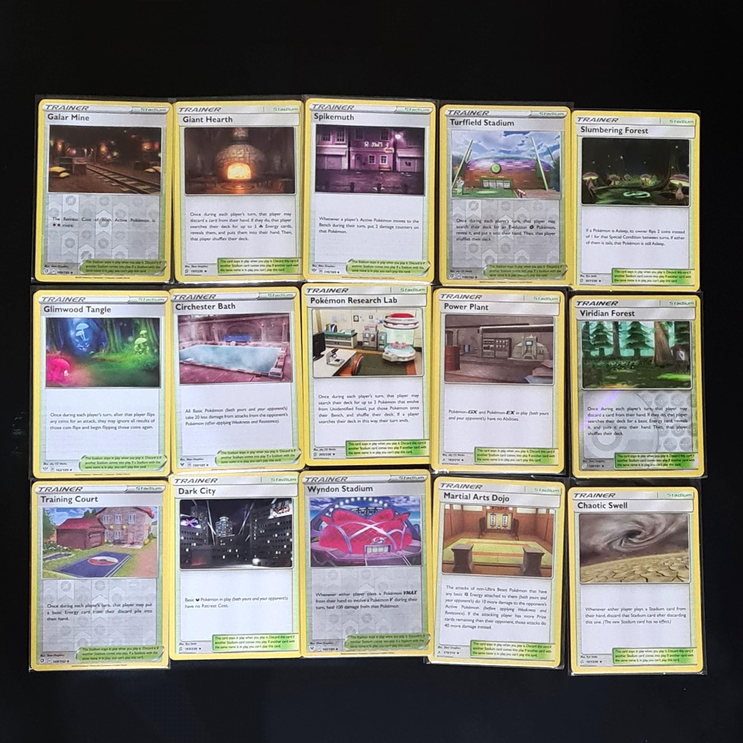 Pokemon Essential Trainer Stadium Card TCG - Standard format, Hobbies ...