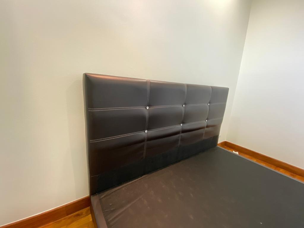 Giving away used Queen size bed frame #charity, Furniture & Home Living ...