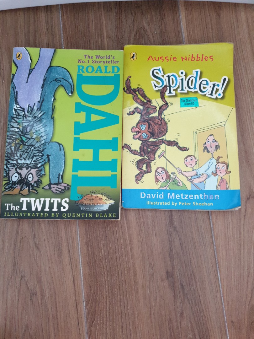 Spider by david metzenthen.The Twits.Roald Dahl, Hobbies & Toys, Books ...
