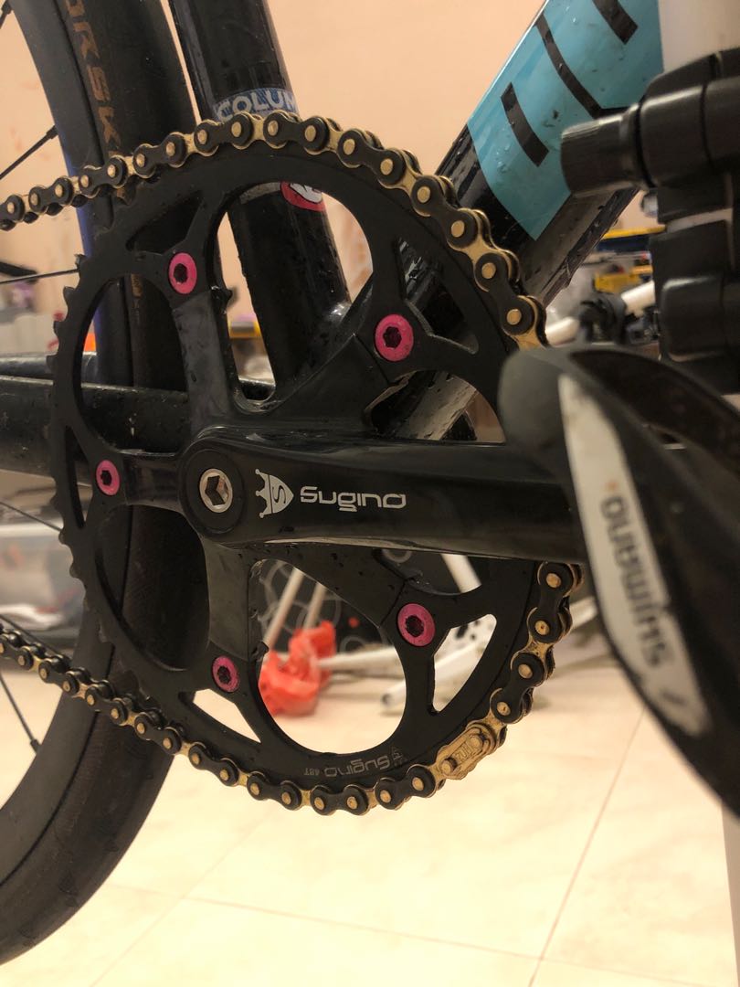 sugino rd4 crankset, Sports Equipment, Bicycles & Parts, Bicycles on Carousell