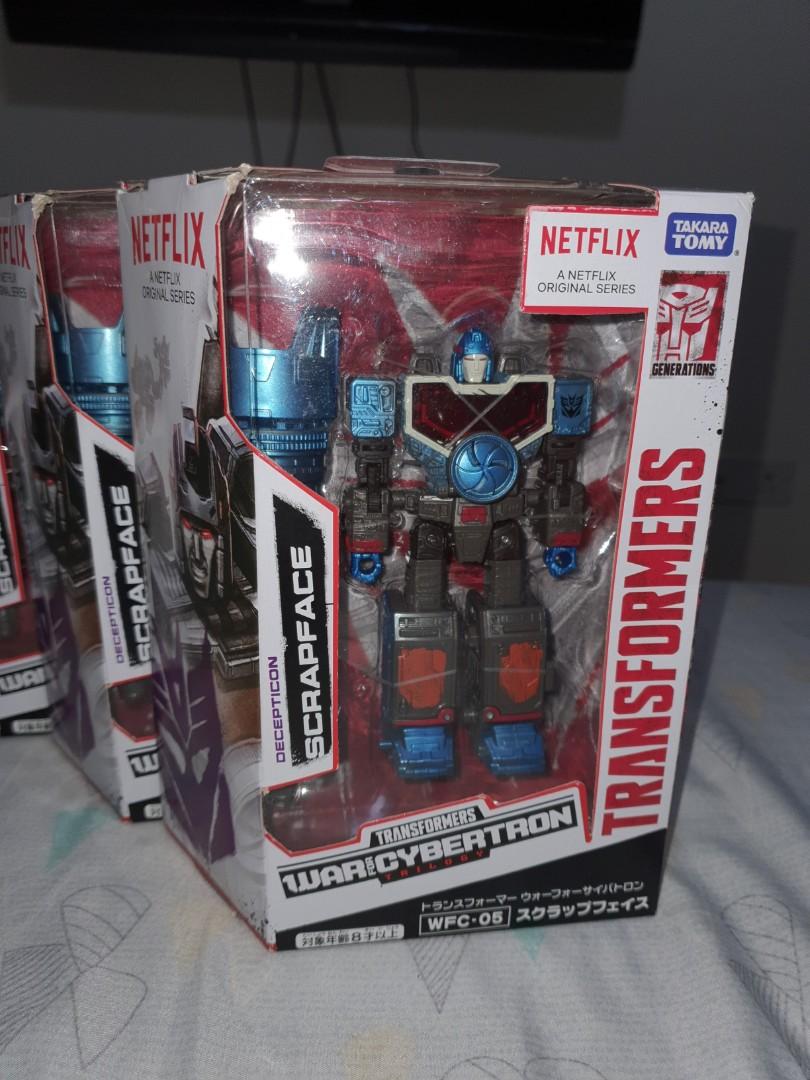 Transformers War for Cybertron Netflix Scrapface, Hobbies & Toys, Toys ...