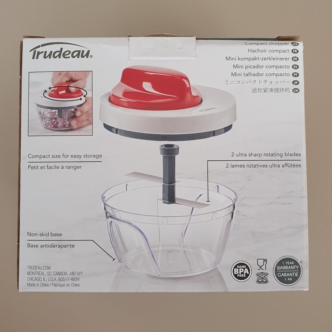 Trudeau Compact Chopper, TV & Home Appliances, Kitchen Appliances ...