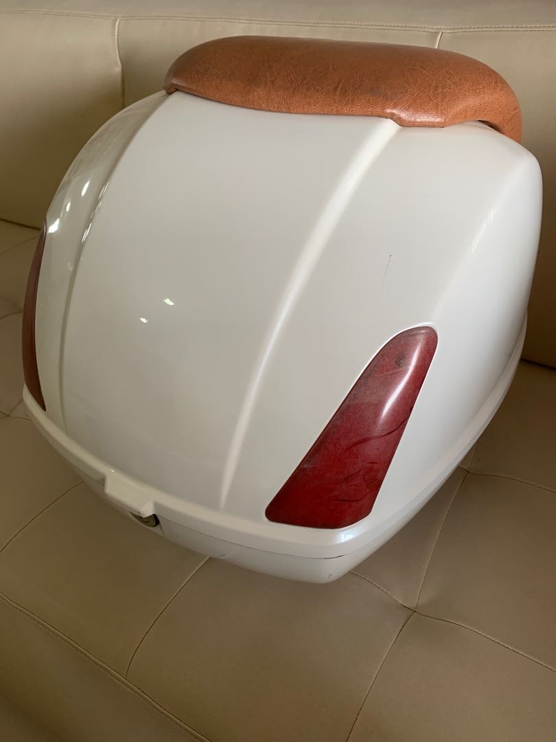 Vespa GTS box, Motorcycles, Motorcycle Accessories on Carousell