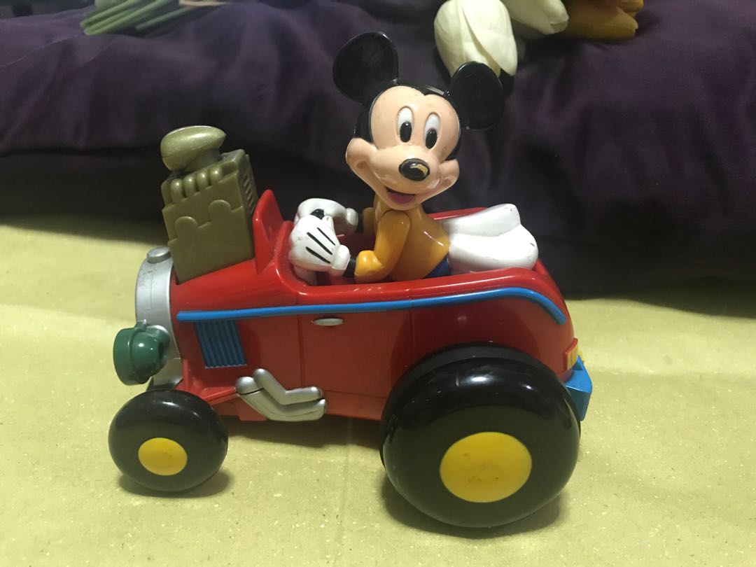 VINTAGE MATTEL Mickey Mouse Toy Car, Hobbies & Toys, Toys & Games on ...