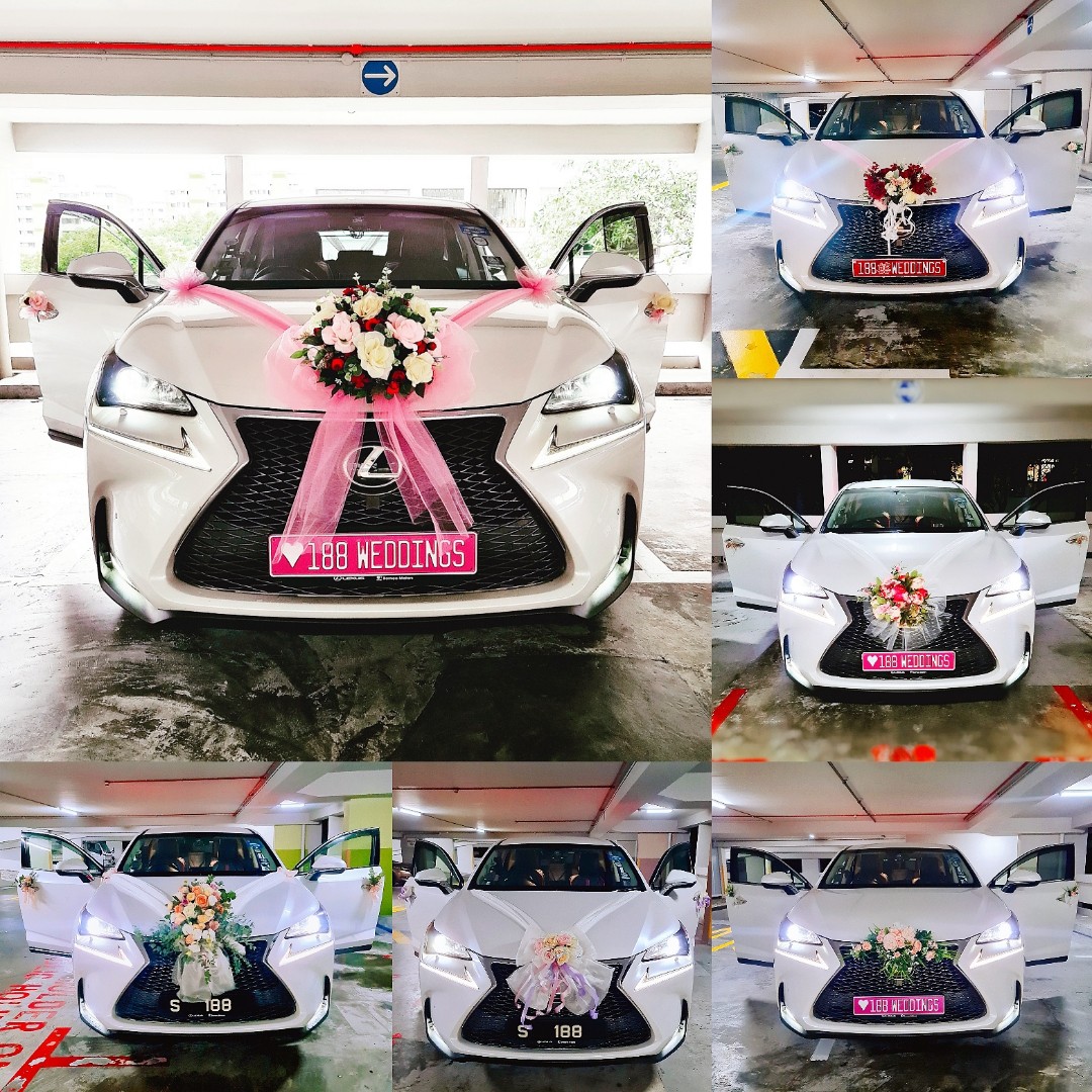 Wedding Car Rental With Auspicious Plate Number, Cars, Car Rental on ...