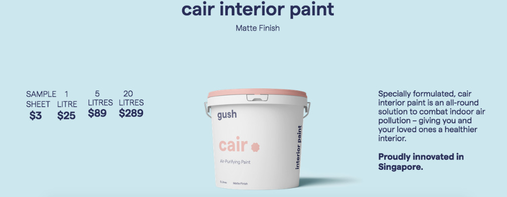 White Gush paint (5 liter), Furniture & Home Living, Home Decor, Other ...