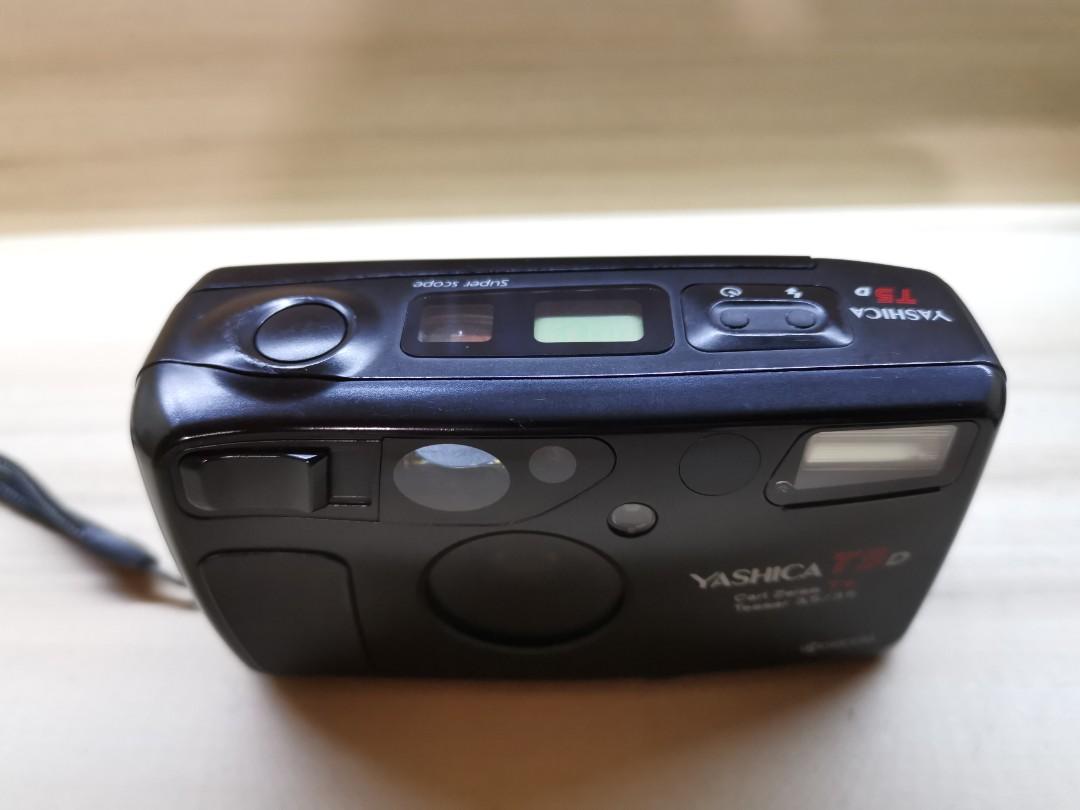 Yashica T5 (Black) Rare, Photography, Cameras on Carousell