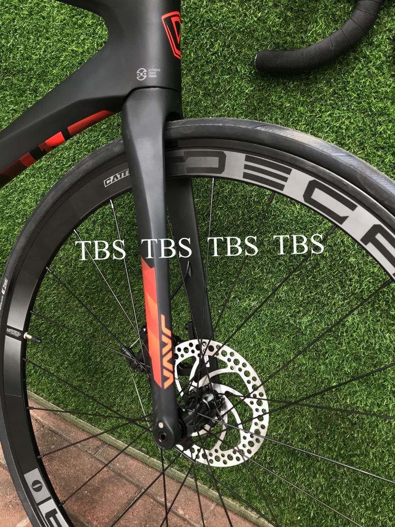 2021 最新款 JAVA JF3 J-F3 FEROCE 3 碟剎 22S 桶軸快拆 碳纖公路車 $9800送水架前後蛙燈, 運動產品 ...