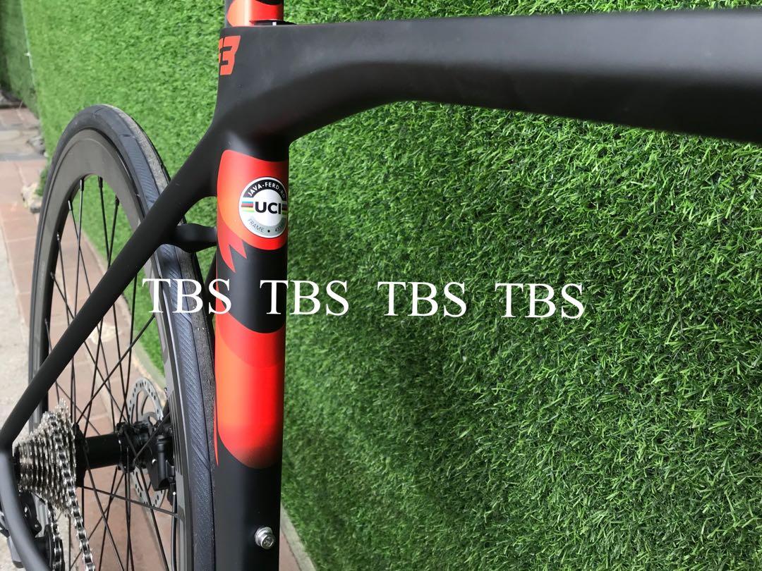 2021 最新款 JAVA JF3 J-F3 FEROCE 3 碟剎 22S 桶軸快拆 碳纖公路車 $9800送水架前後蛙燈, 運動產品 ...