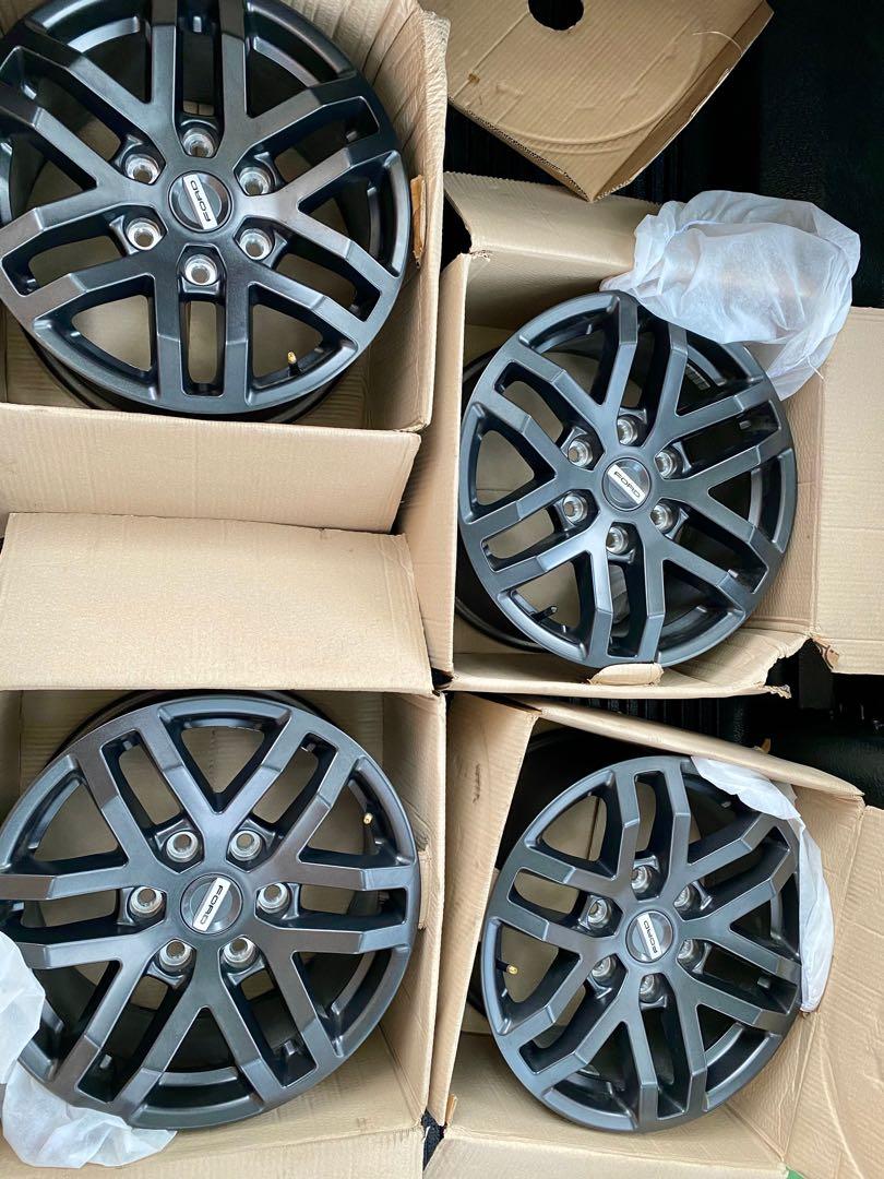 2021 Ford Ranger Raptor Rims / Mags 4pcs, Car Parts & Accessories, Mags ...