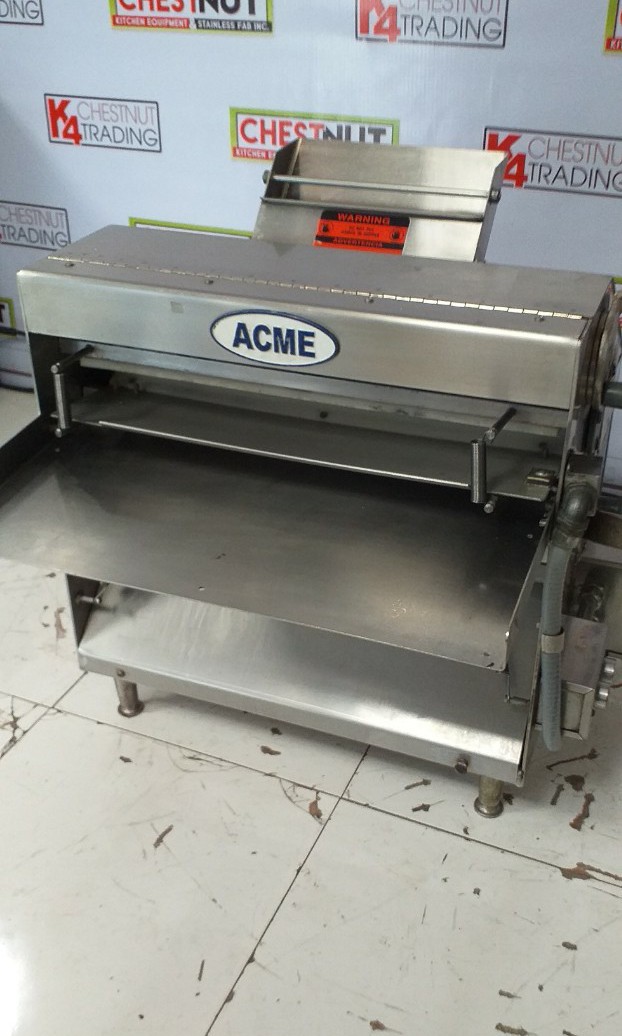 Acme USA Pizza Pita Fondant Dough Roller Sheeter, Furniture & Home ...