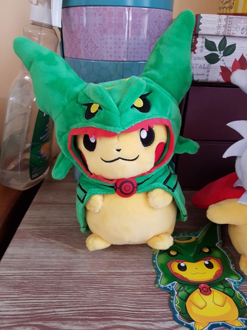 Authentic Poncho Pikachu plush, Hobbies & Toys, Toys & Games on Carousell