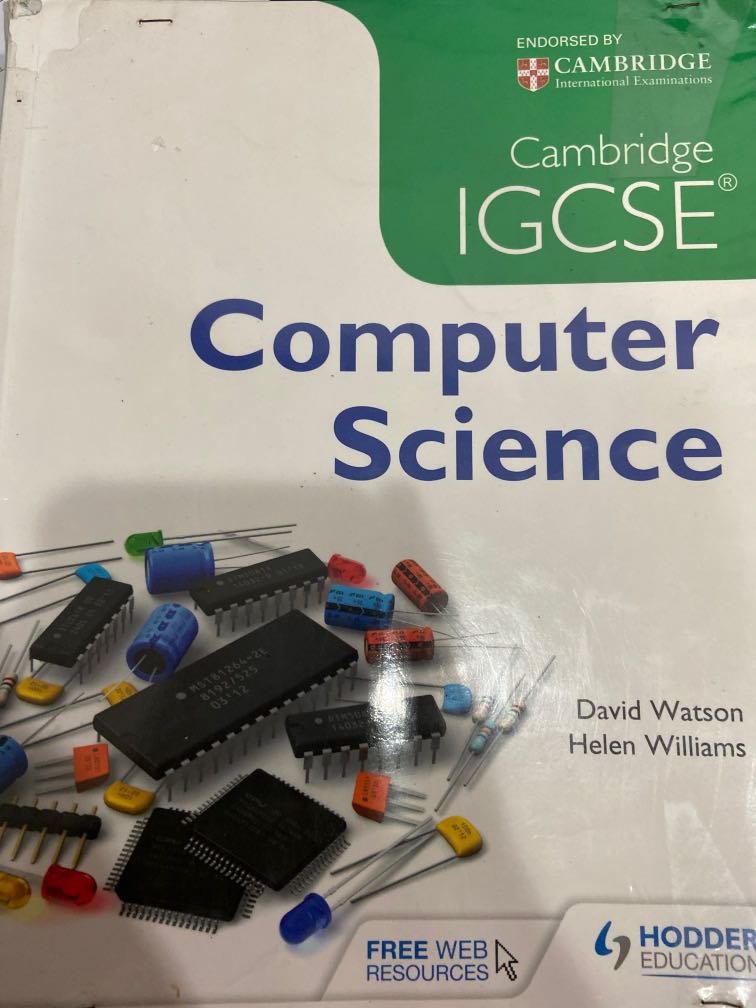 CAMBRIDGE IGCSE COMPUTER SCIENCE TEXTBOOK, Hobbies & Toys, Books ... CAMBRIDGE IGCSE COMPUTER SCIENCE TEXTBOOK, Hobbies & Toys, Books ...