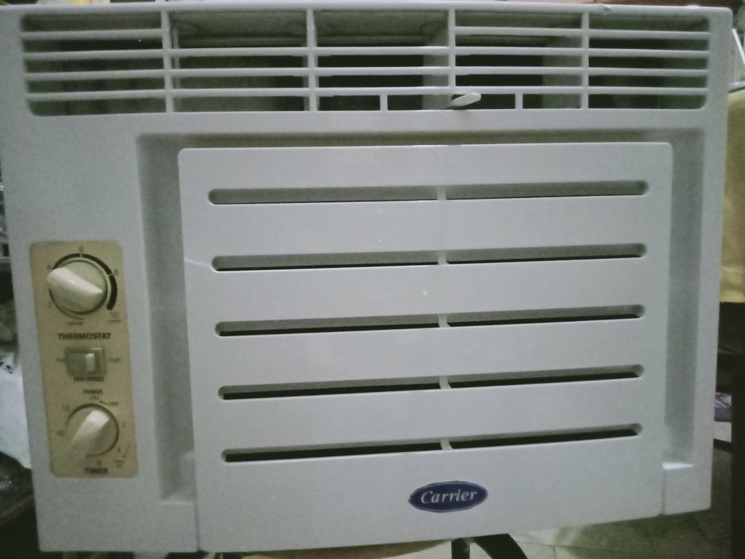 Carrier Optima 0.5hp Window Type Aircon, TV & Home Appliances, Air ...