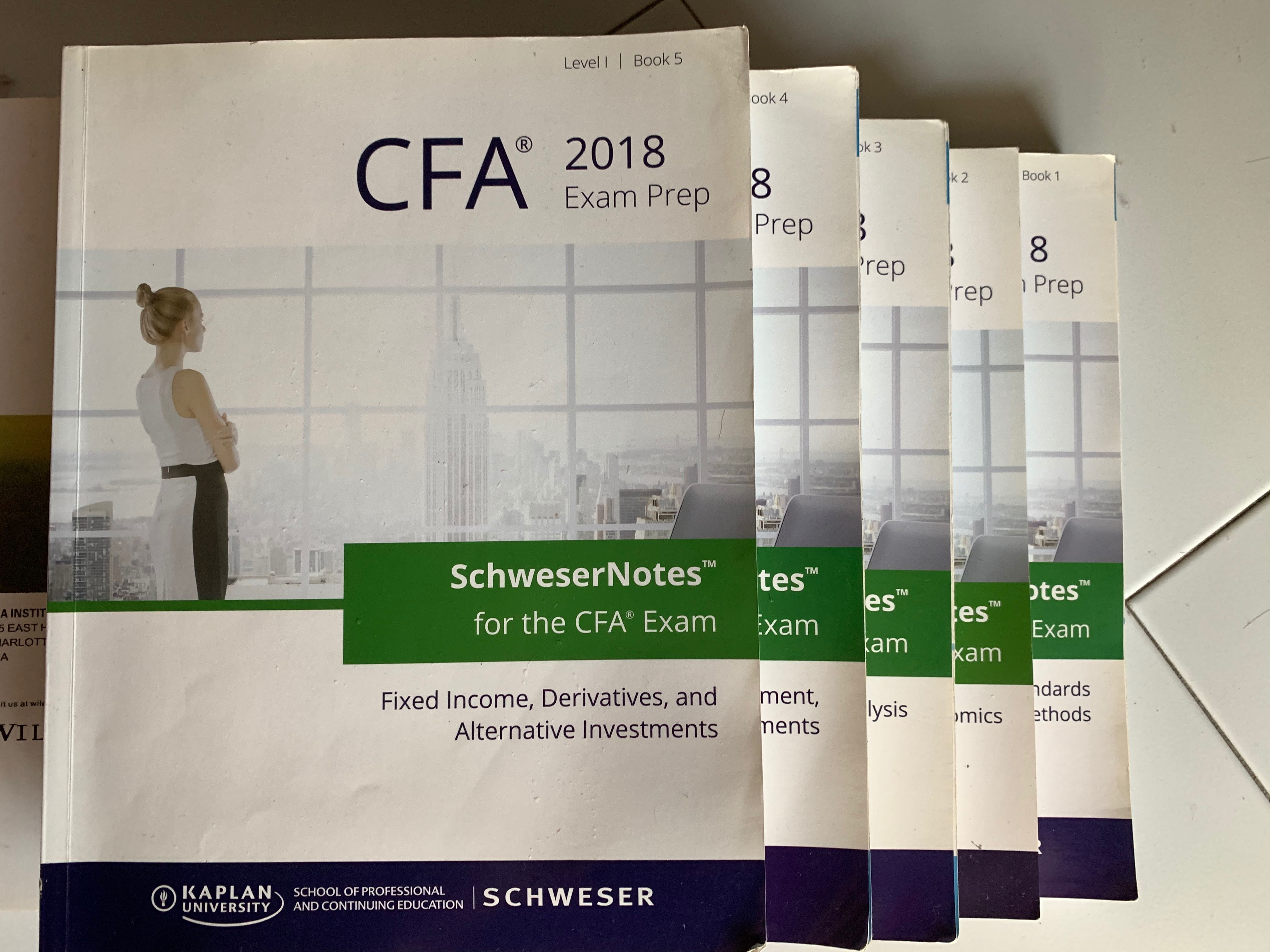 CFA Level 1 Exam guide (physical book), Hobbies & Toys, Books ...