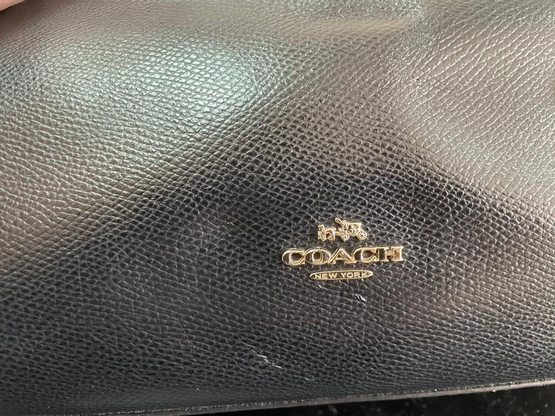 COACH Handbag With Authenticity Card, Women's Fashion, Bags & Wallets ...