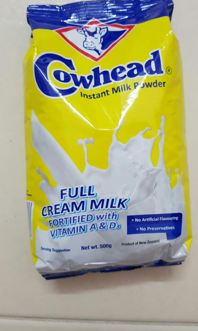 Cowhead instant milk powder(500g), Food & Drinks, Packaged & Instant ...