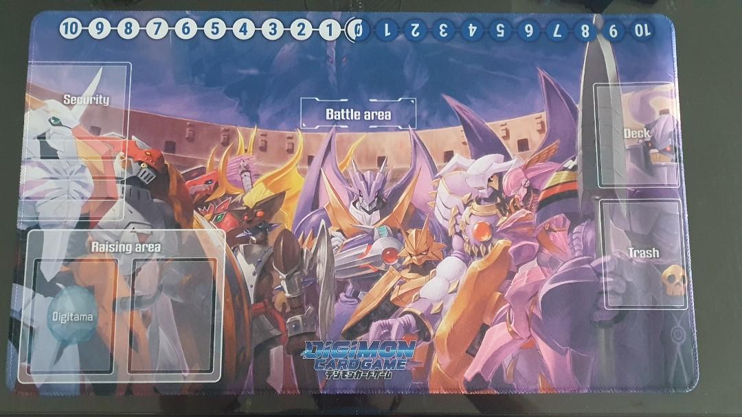 Digimon Playmats, Toys & Games, Board Games & Cards on Carousell