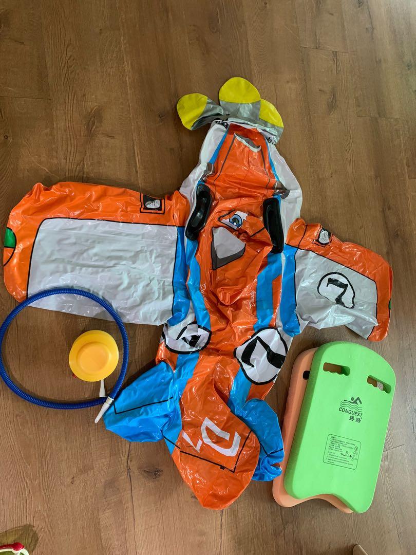 Disney Dusty inflatable Float and pump, Babies & Kids, Infant Playtime ...