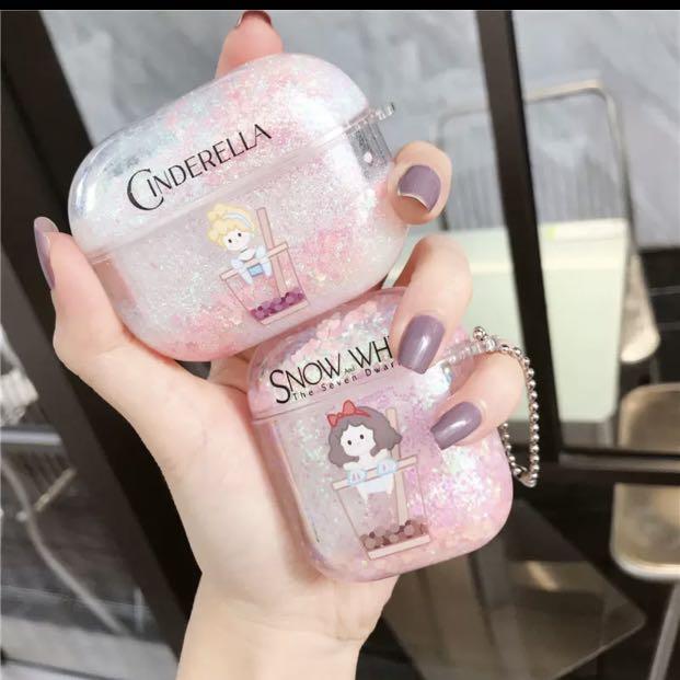 Disney Princess AirPod Pro Glitter Casing | Snow White | Jasmine ...