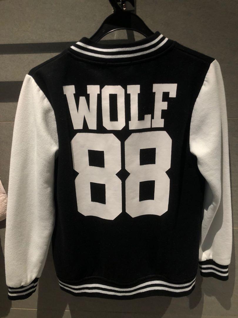EXO WOLF 88 VARSITY JACKET, Women's Fashion, Clothes, Outerwear on ...