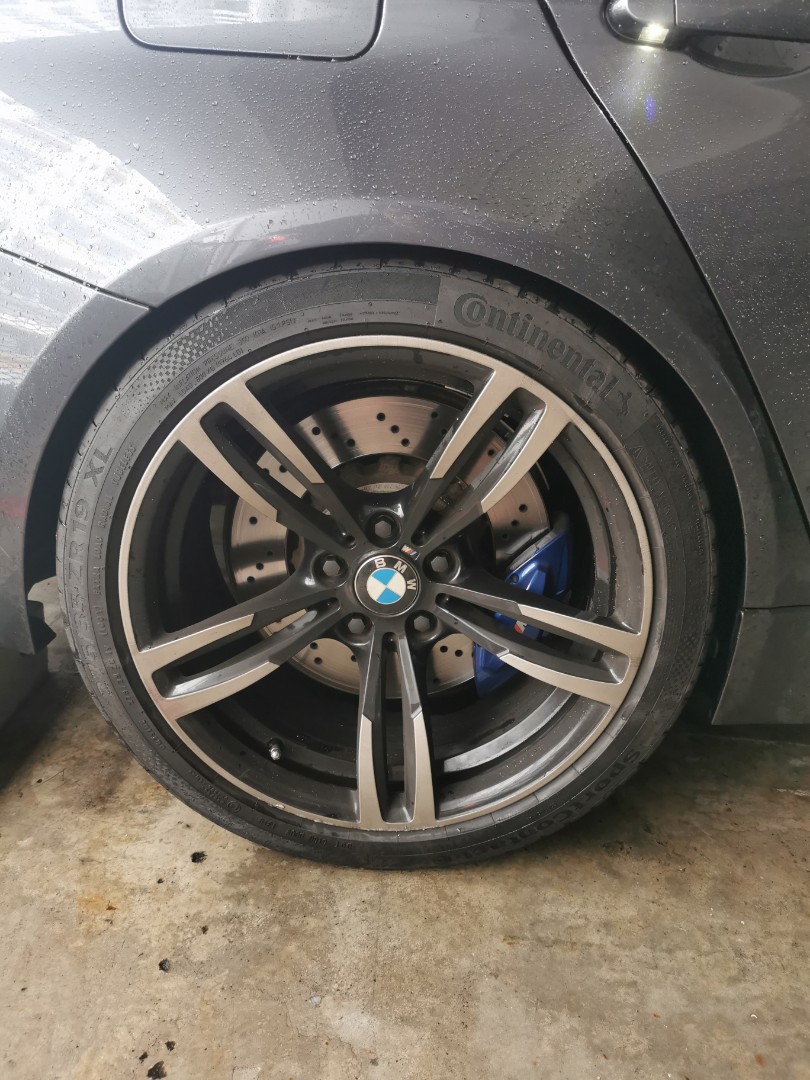 BMW 3 Series F80 M3 19 inch original stock rim with tyres, Car ...