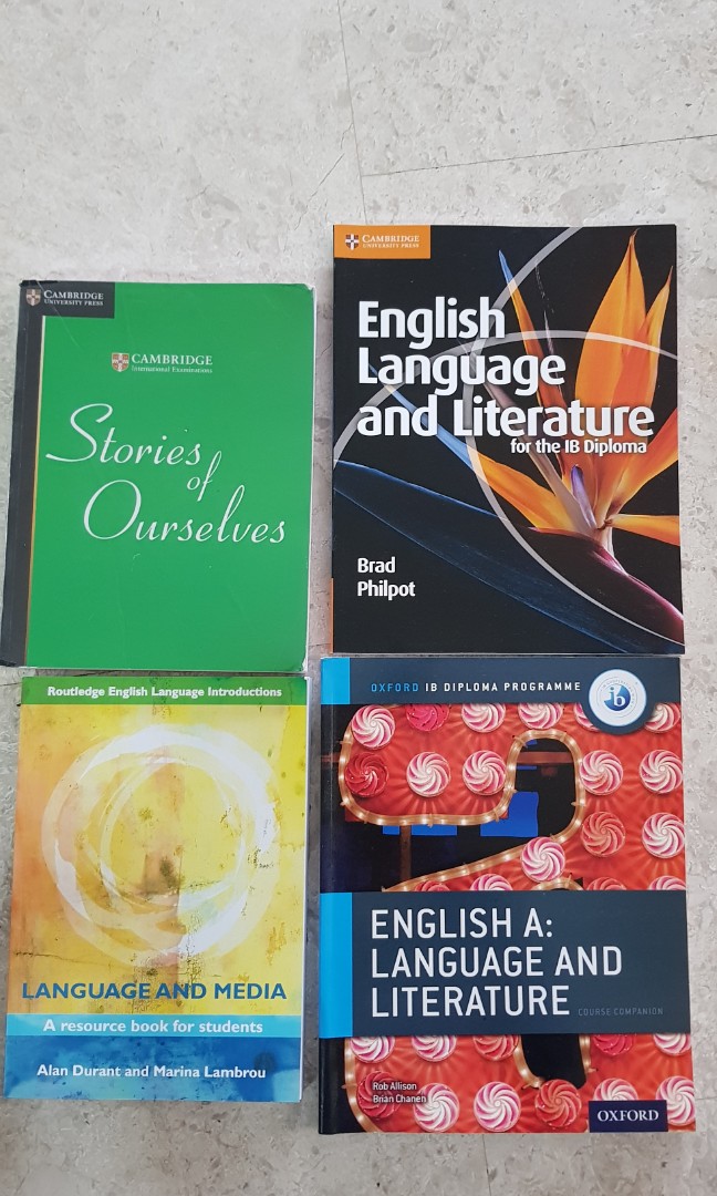 Free IB SL English textbooks, Hobbies & Toys, Books & Magazines ...