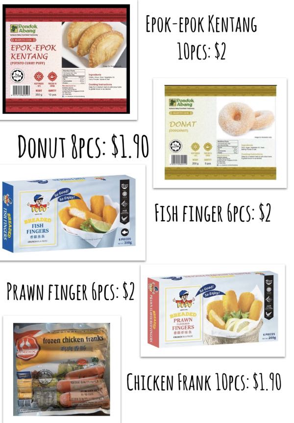 Halal Frozen Food, Food & Drinks, Chilled & Frozen Food on Carousell