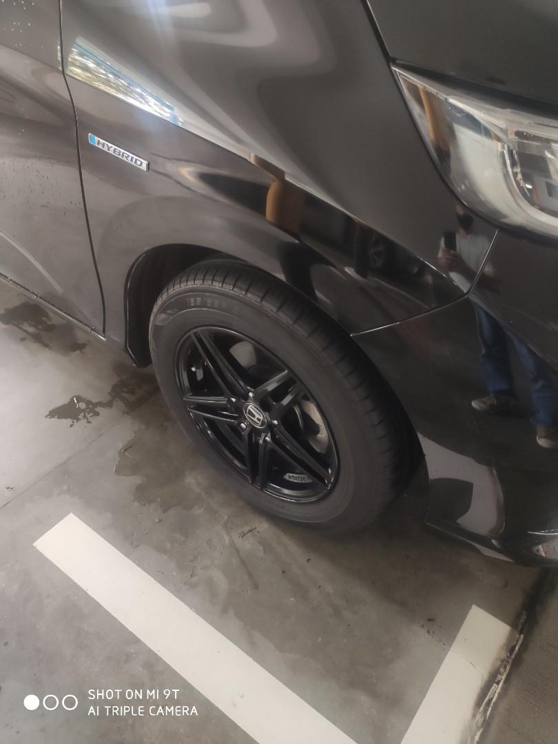 Honda freed 15 inch rims, Car Accessories, Tyres & Rims on Carousell