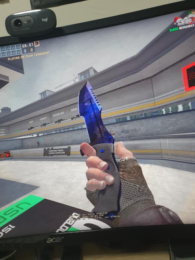 Huntsman Knife Doppler Phase 4, Video Gaming, Gaming Accessories, Game ...