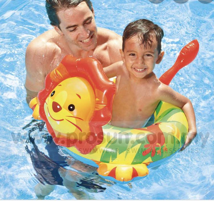 Intex lion child swimming float, Babies & Kids, Infant Playtime on ...